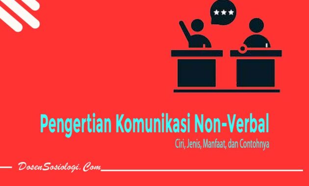 fungsi komunikasi non verbal - DosenSosiologi.com fungsi komunikasi non verbal - DosenSosiologi.com